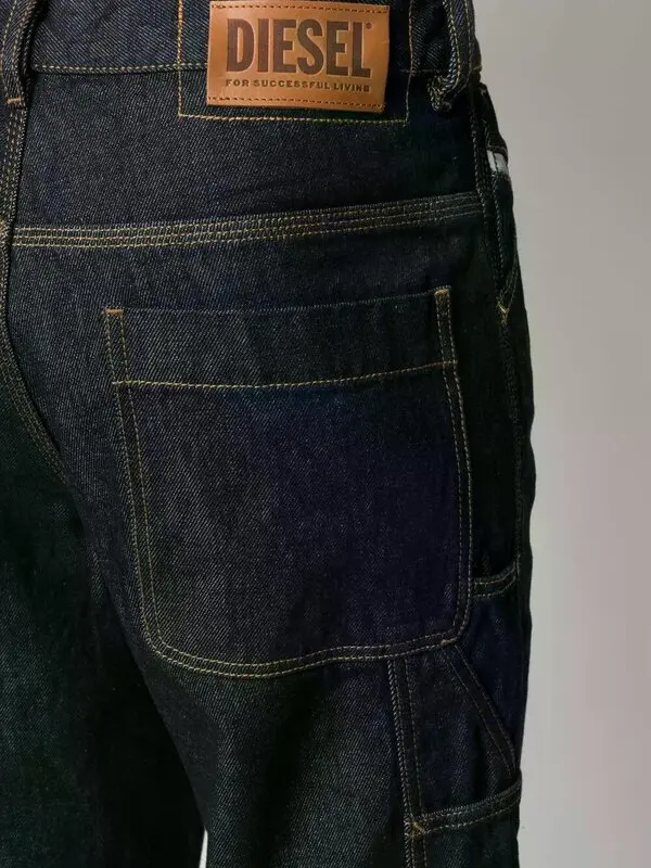 DIESEL® High-waist Straight Jeans