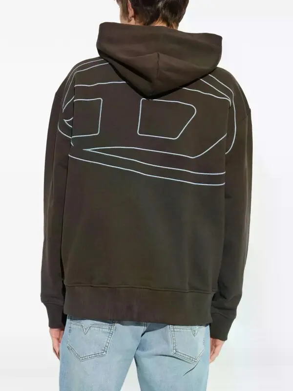 DIESEL® Embroidered Logo Hoodie