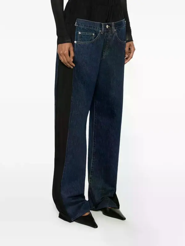 LUTZ HUELLE Layered Panel Jeans