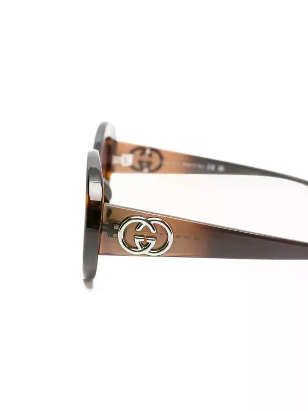 Gucci Interlocking G Tortoise-shell Sunglasses