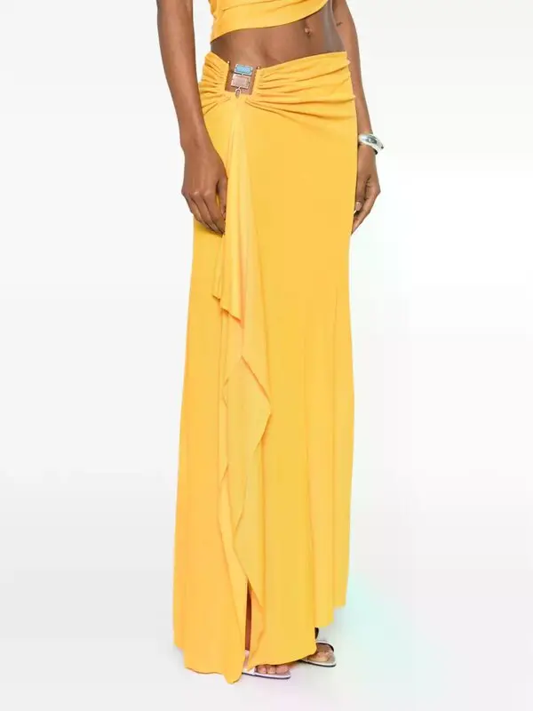 Christopher Esber Bezel Quartz Maxi Skirt