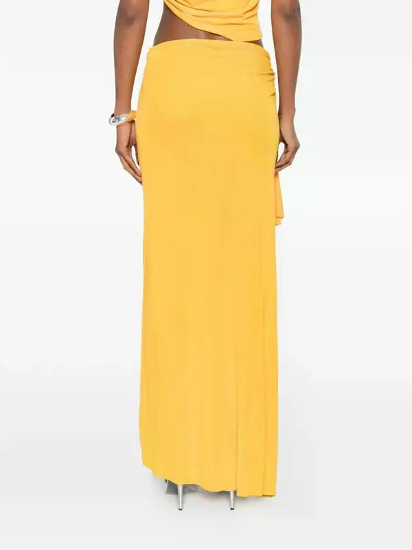 Christopher Esber Bezel Quartz Maxi Skirt