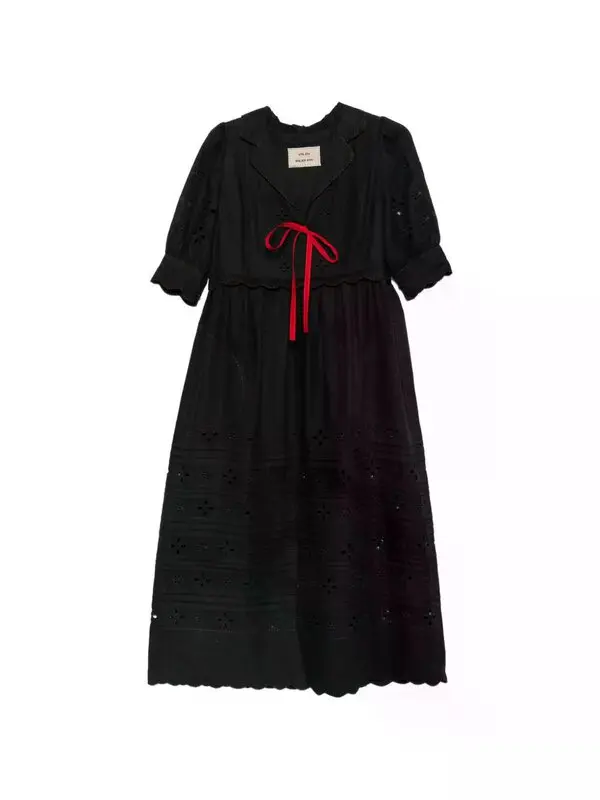 Vita Kin Bari Midi Dress - Black