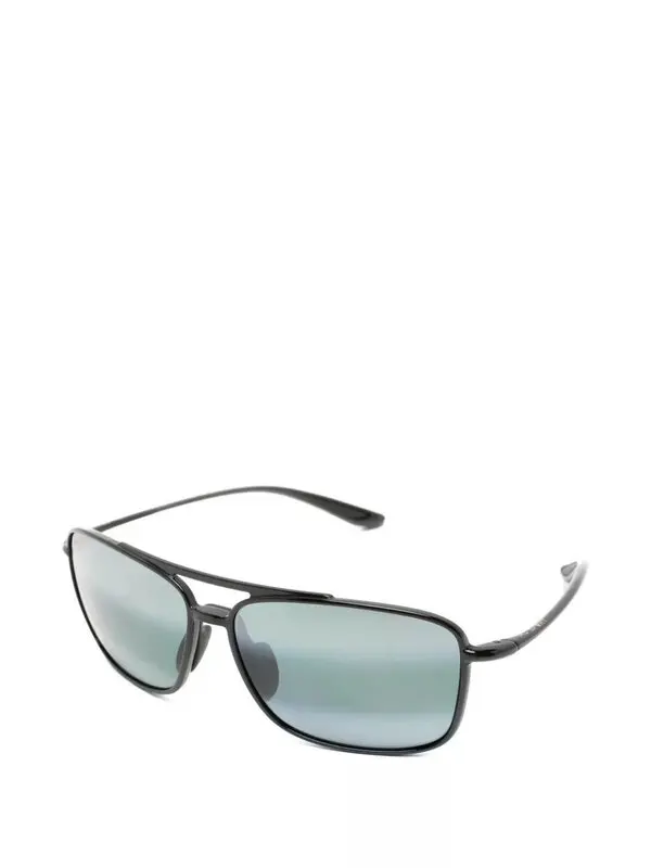 Maui Jim Double-bridge Rectangle-frame Sunglasses