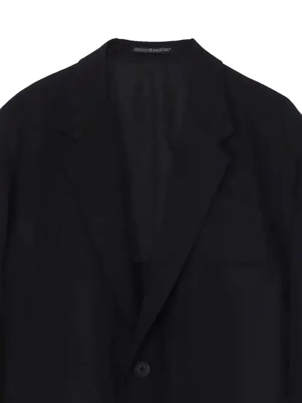 Yohji Yamamoto Long-sleeves Blazer