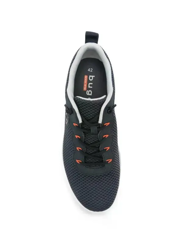 BUGATTI Mesh-knit Lace-up Sneakers