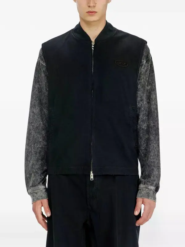 DIESEL® Oval D Logo Gilet
