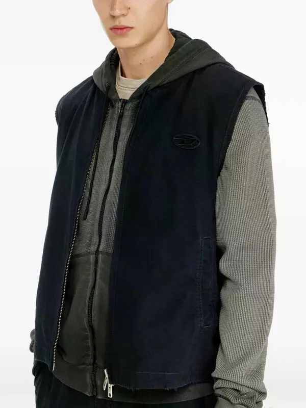 DIESEL® Oval D Logo Gilet
