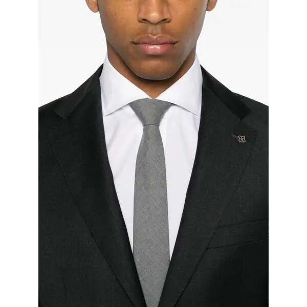 Tagliatore Grey Suits Single Breasted Suits