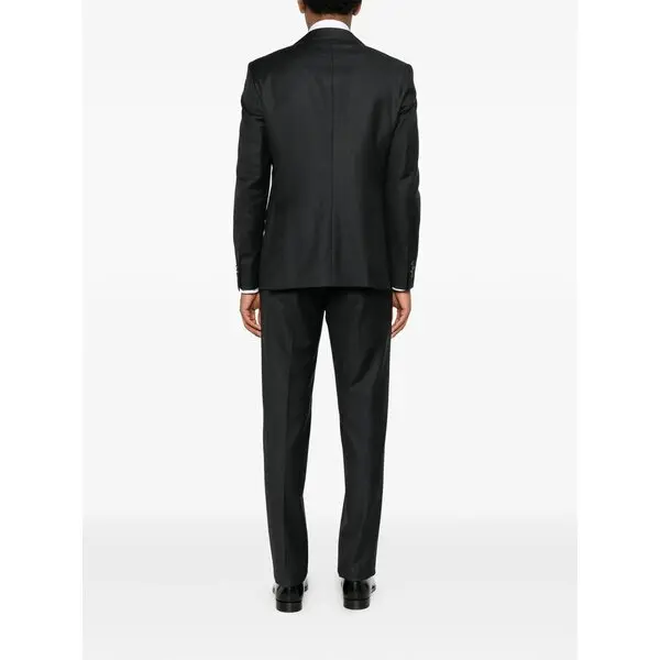 Tagliatore Grey Suits Single Breasted Suits