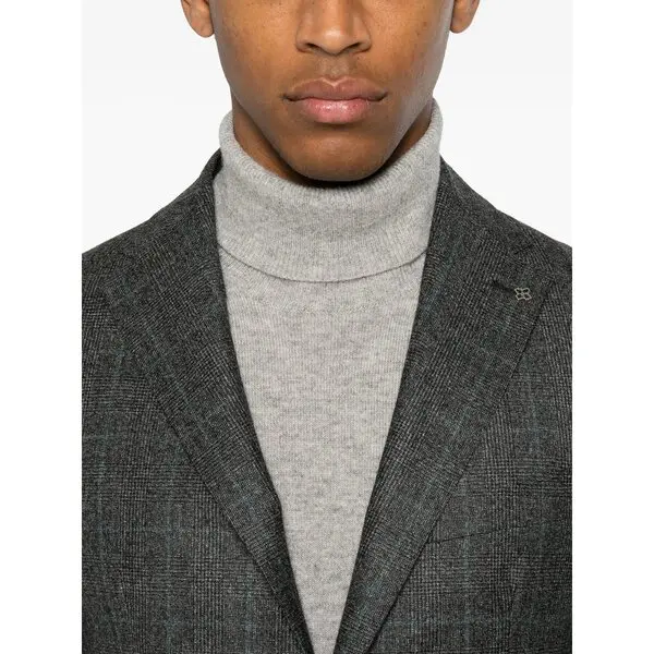 Tagliatore Grey Suits Single Breasted Suits - Gray