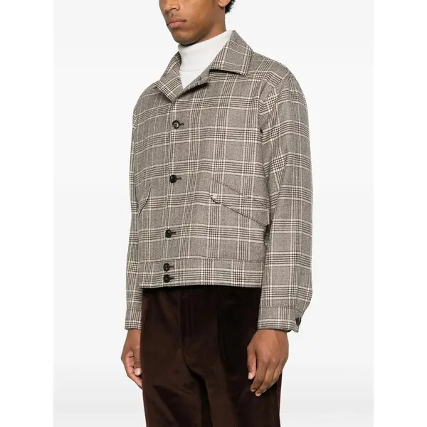 Tagliatore Prince Of Wales Check Shirt Jacket