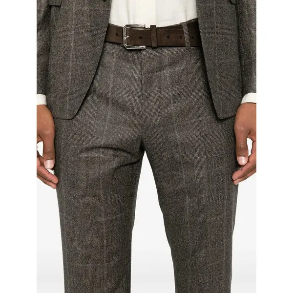 Tagliatore Grey Suits Single Breasted Suits