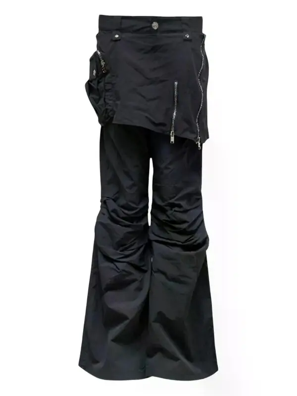 Hache Zip Detail Skirt Trousers