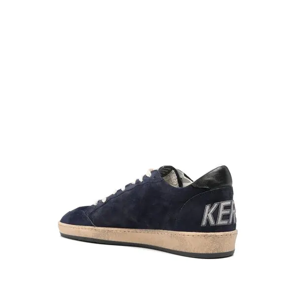 GOLDEN GOOSE Suede Low-top Sneakers With Star Appliqu
