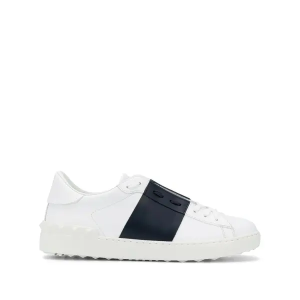 Valentino Garavani Low-top Leather Sneakers - White