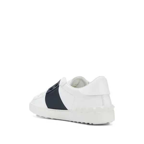 Valentino Garavani Low-top Leather Sneakers - White
