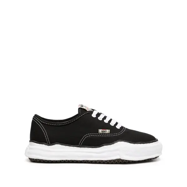 Mihara Yasuhiro Low Top Canvas Trainers - Black