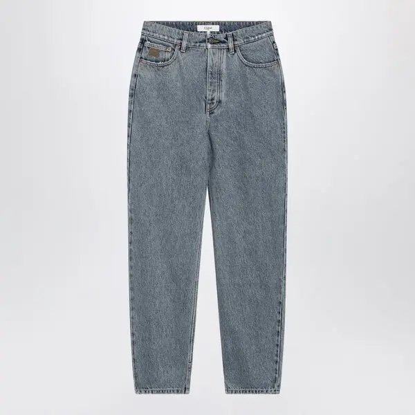 Chloé Light Indigo High-waisted Tapered Jeans - Blue