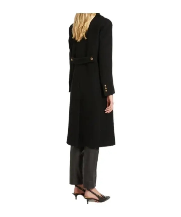 Marella Wool Blend Bouclé Coat