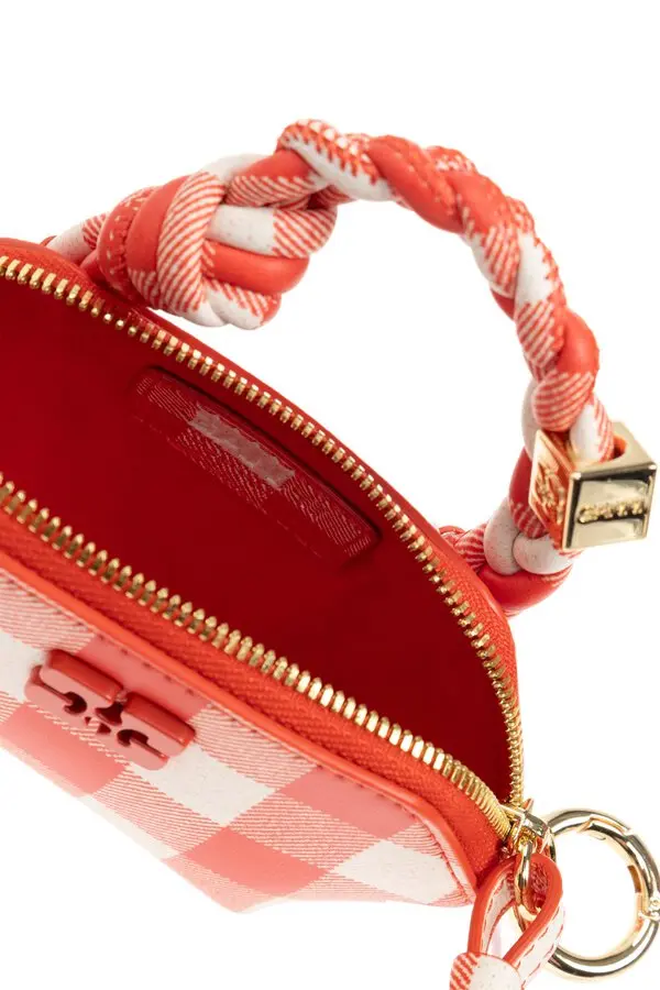 GANNI Checked Nano Bou Bag