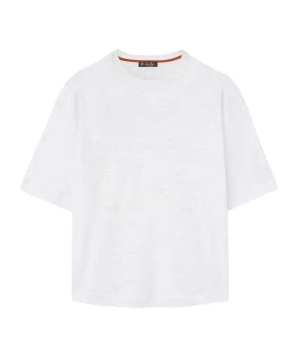 Loro Piana Gargano Crewneck T-shirt - Optic White