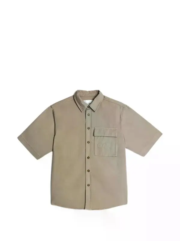 CIARAN Cc1 Embroidered Cotton Shirt