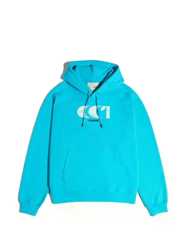 CIARAN Cc1 Logo-embroidered Hoodie
