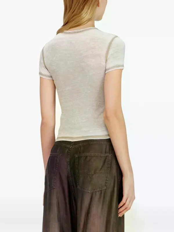 DIESEL® Slim Fit Graphic T-shirt With Embellishments
