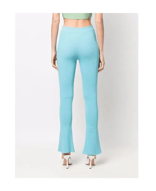 Jacquemus High-waisted Stretch Bootcut Trousers