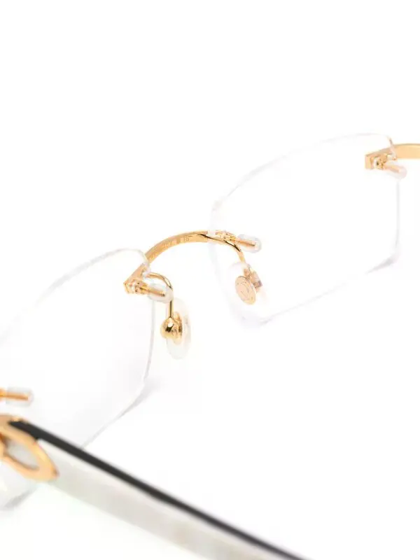 Cartier Rimless Glasses - Gold
