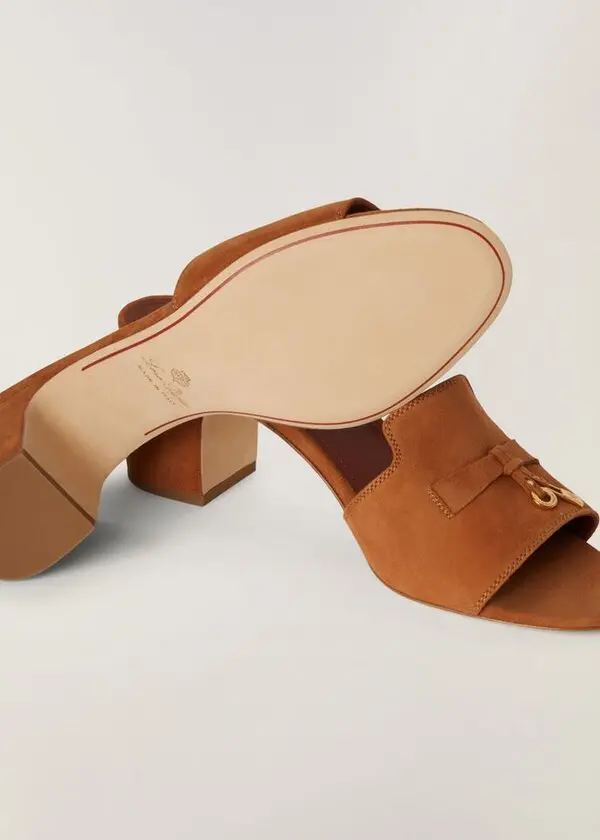 Loro Piana Summer Charms High Heel Sandals