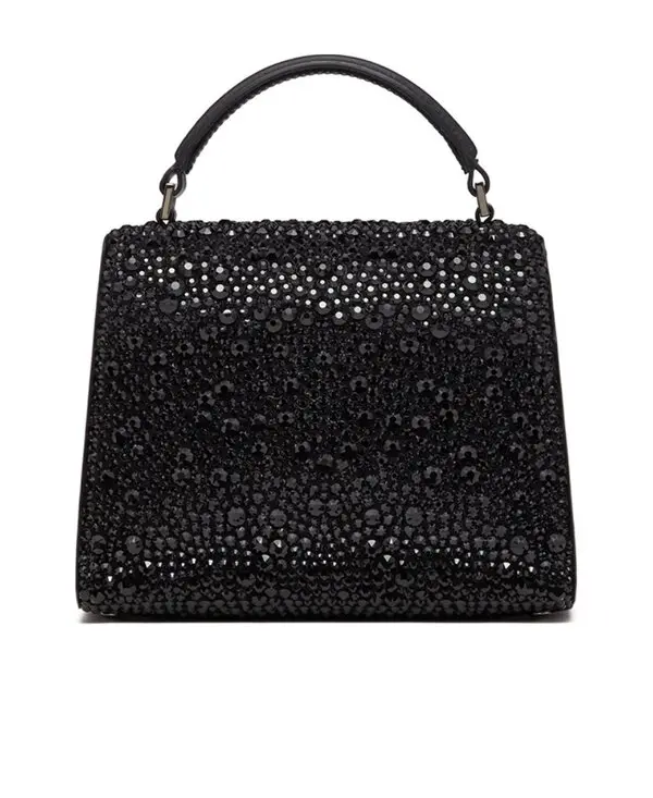 Valentino Garavani Mini Vsling Handbag With Sparkling Embroidery
