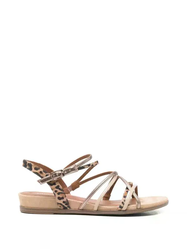 TAMARIS Leopard-print Strappy Sandals