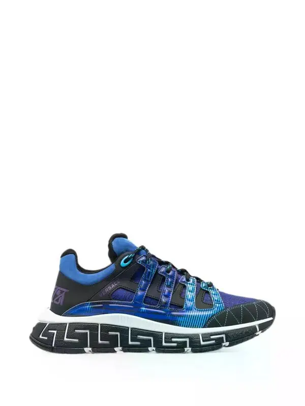 Versace Trigreca Low-top Sneakers - Blue