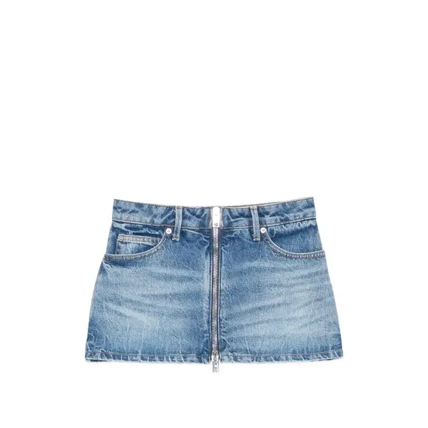 Alexander Wang Denim Mini Shorts
