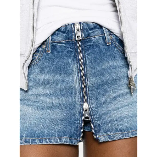 Alexander Wang Denim Mini Shorts