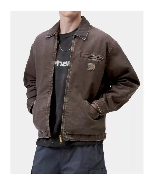 Carhartt Wip Og Detroit Jacket - Brown