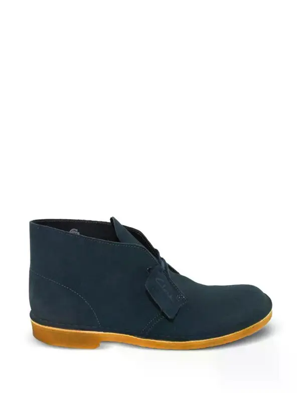 Clarks Suede Desert Boots - Blue