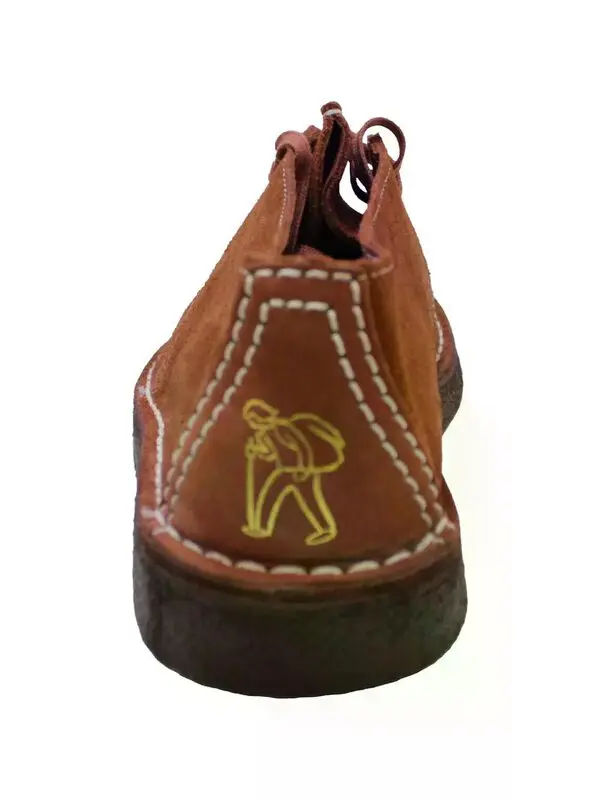 Clarks Desert Trek Suede Shoes - Brown