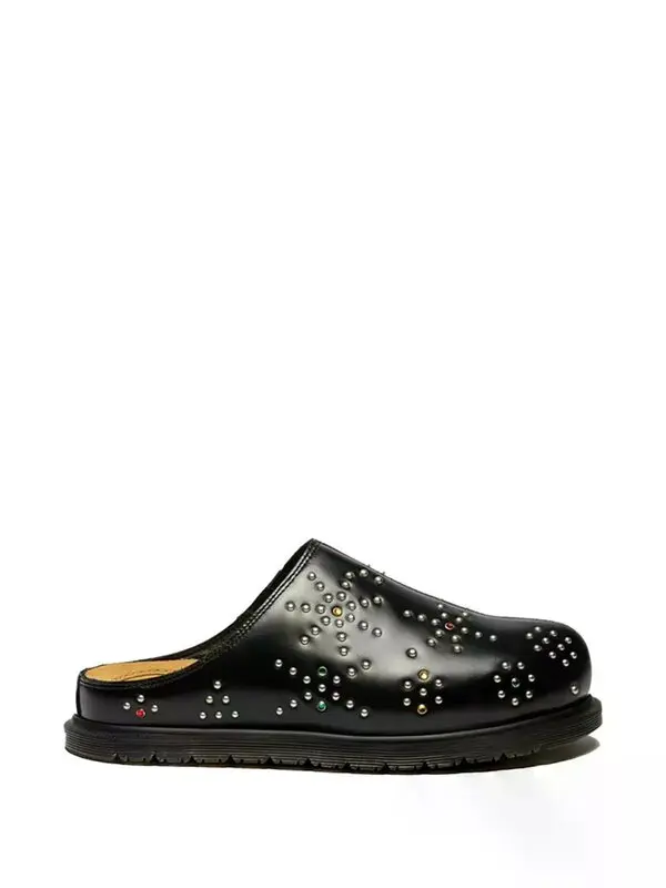 Dr. Martens San Stud-embellished Mule Sandals