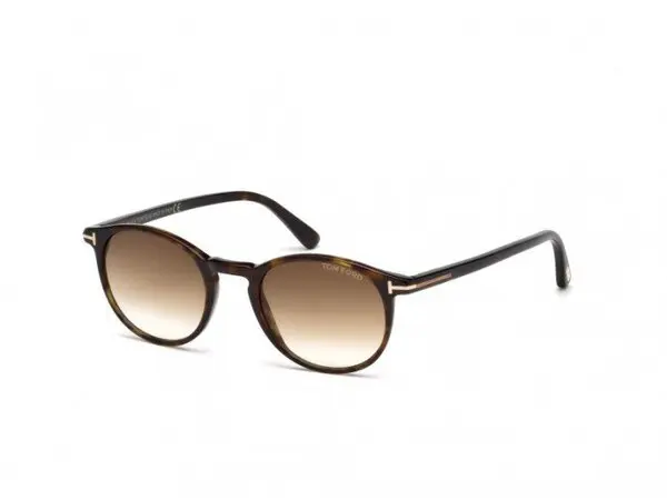 TOM FORD Andrea Round Frame Sunglasses