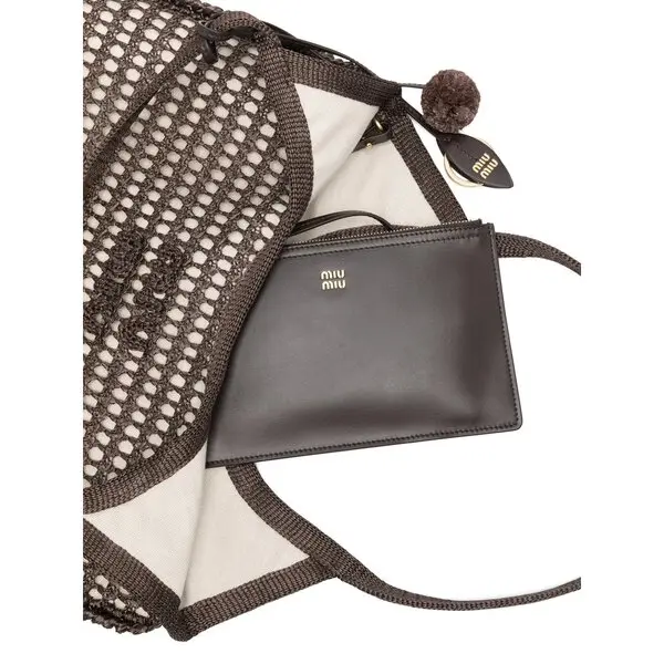 Miu Miu Matelassé Effect Lambskin Shoulder Bag With Gold-tone Hardware