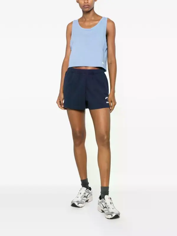 SPORTY & RICH Logo Elasticated Shorts