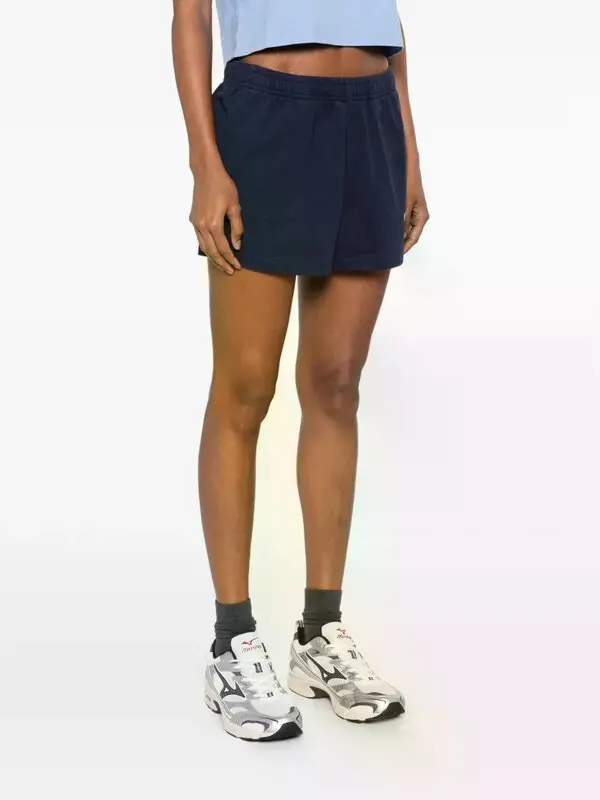 SPORTY & RICH Logo Elasticated Shorts