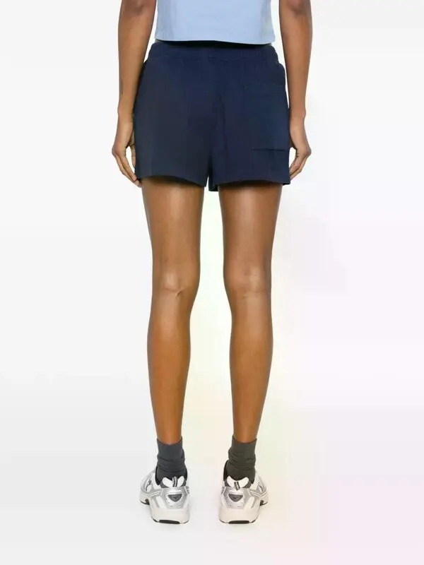 SPORTY & RICH Logo Elasticated Shorts