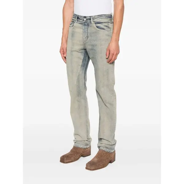 Rick Owens Stitching Details Jeans