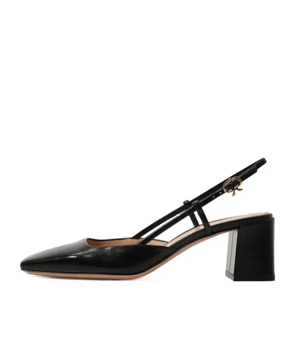 GIANVITO ROSSI Square-headed High Heel Slingbacks