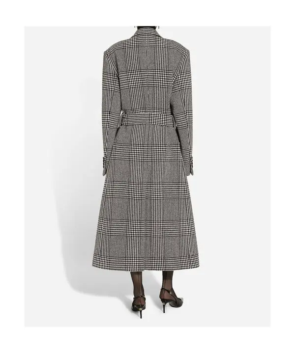 Dolce & Gabbana Checked Single-breasted Coat