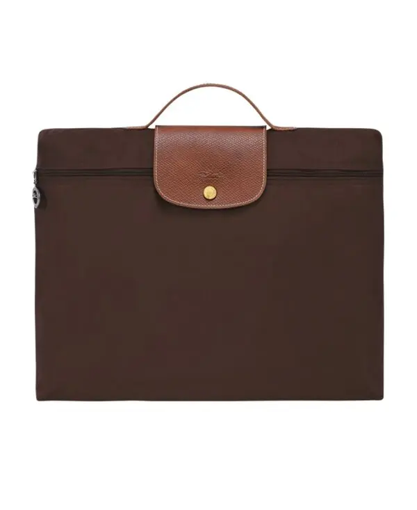 Longchamp Le Pliage Original Button Briefcase - Green